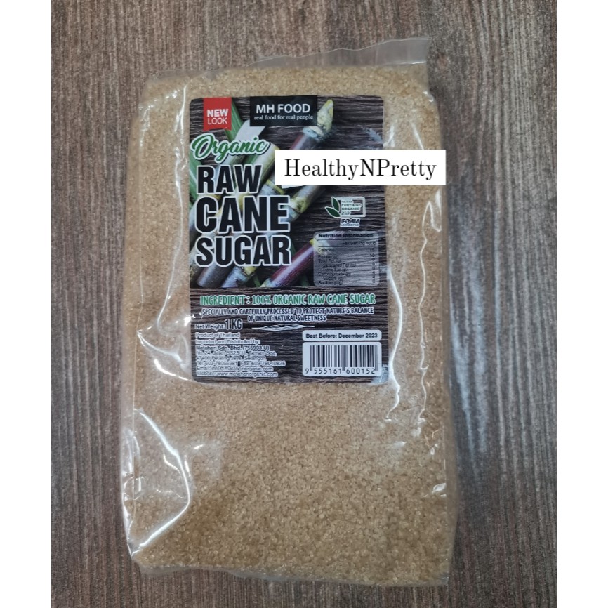 MH Food Organic Raw Cane Sugar (1kg) 有机蔗糖 | Shopee Malaysia