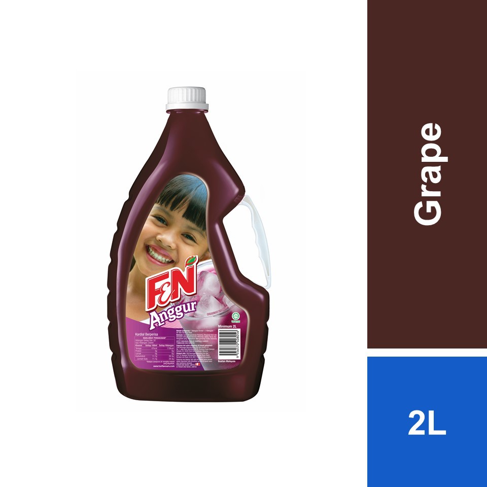 F&N Grape Cordial 2L | Shopee Malaysia