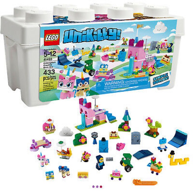 LEGO 41455 Unikitty Unikingdom Creative Brick Box Shopee Malaysia