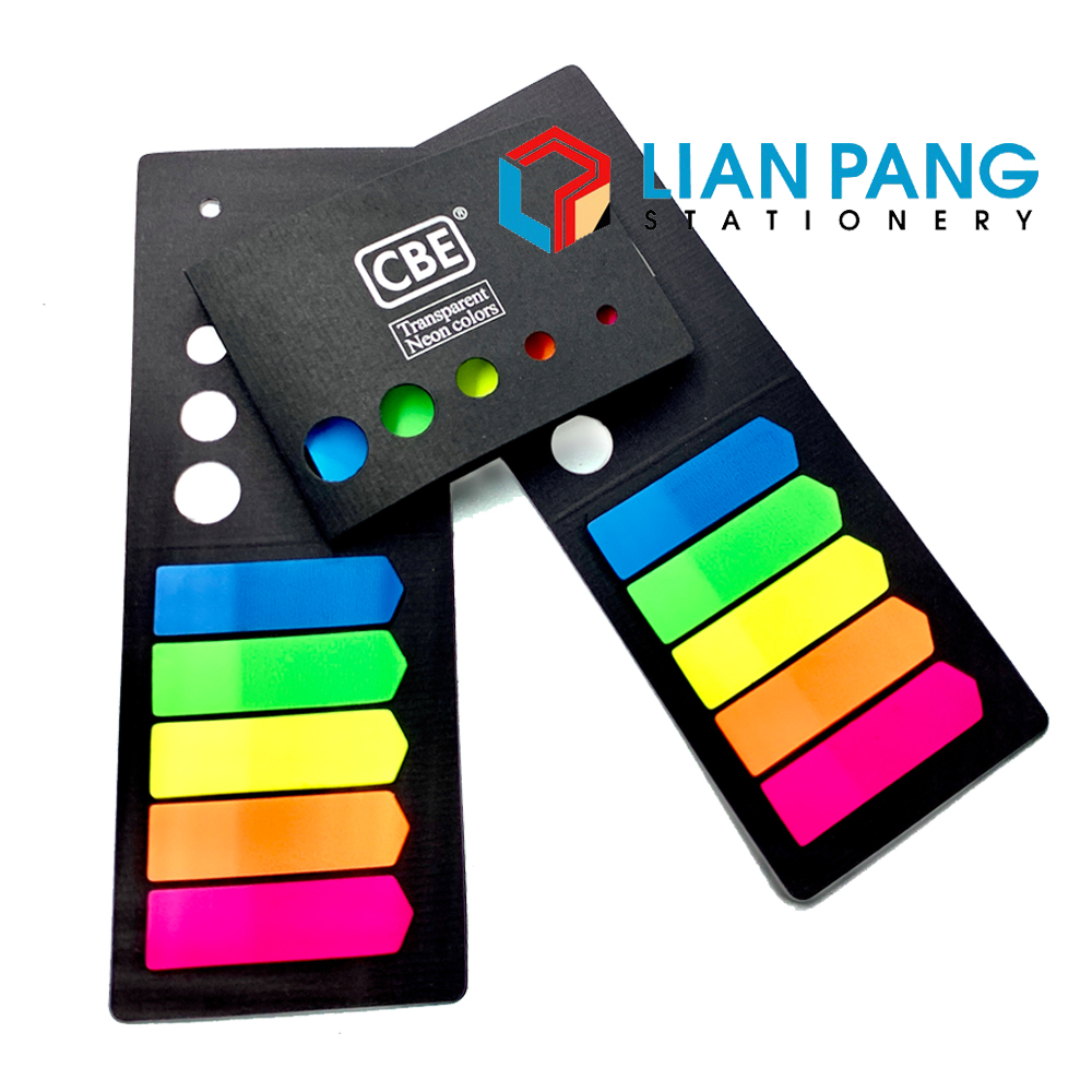 CBE Sticky Notes Flag Neon Colour 14030 | Shopee Malaysia
