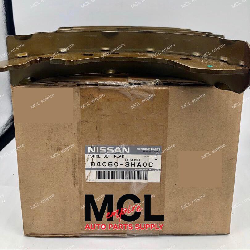 Original NISSAN Rear Brake Shoe - D4060-3HA0C - Nissan Almera | Shopee ...