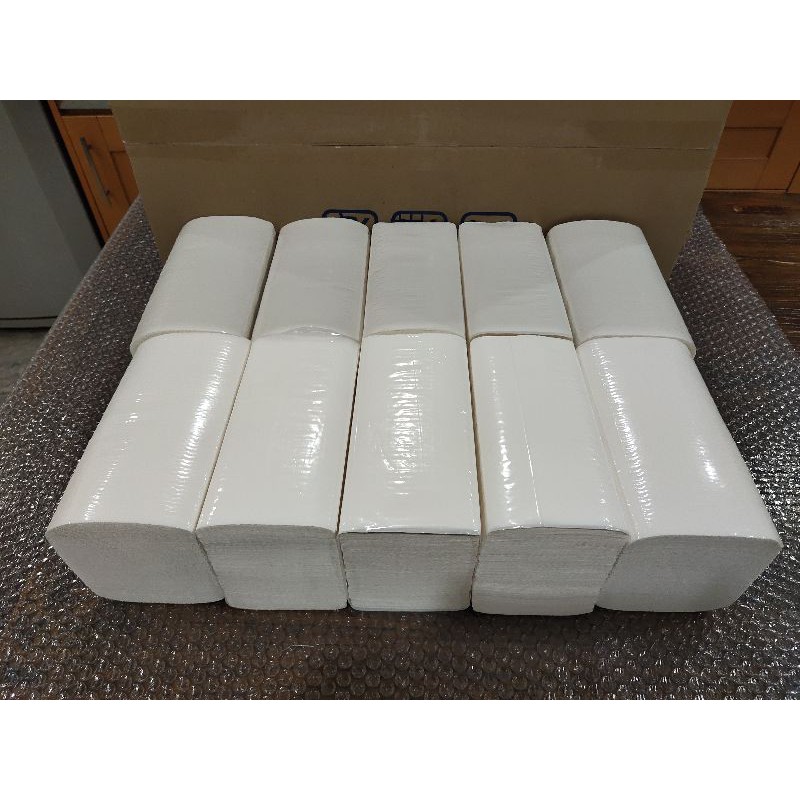 (10 PACKS) Interfold/Multi Purpose Hand Towel Tissue - Virgin Pulp ...