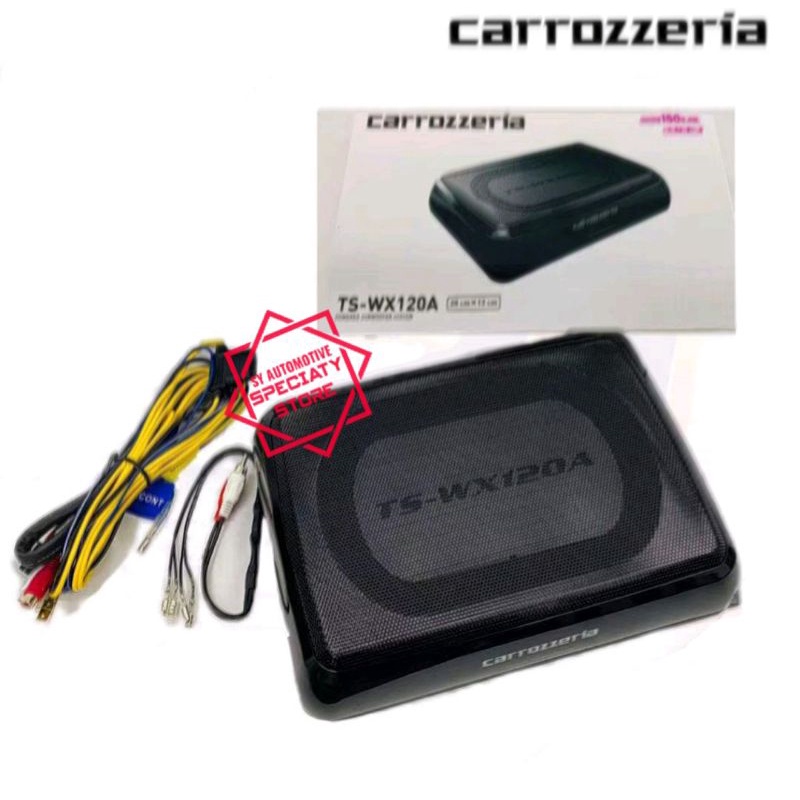 🇯🇵 CARROZZERIA Underseat Active Subwoofer TS-WX120A 150W 100% Original ...