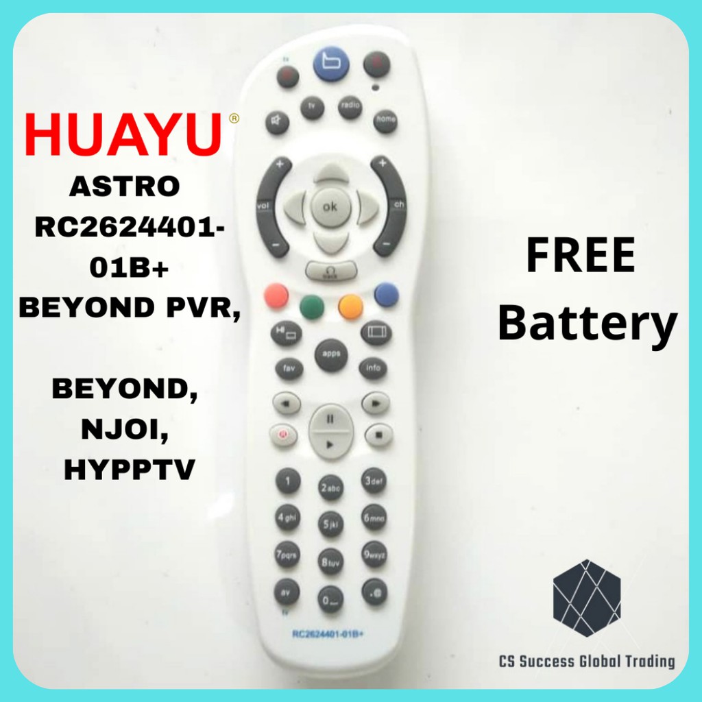 🔥Hot Product🔥 HUAYU RC2624401-01B+ 8 IN 1 Replacement REMOTE CONTROL ...