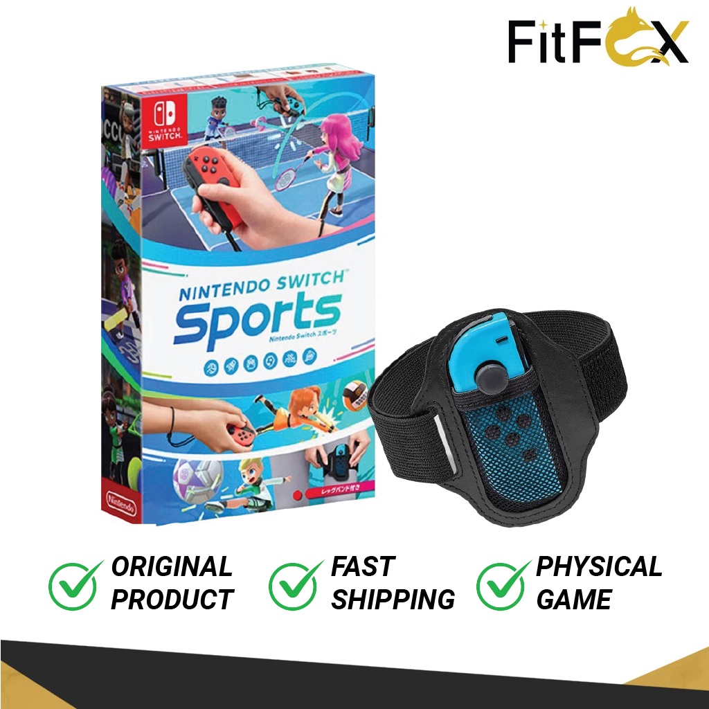 Nintendo Switch Sports 任天堂运动 Bundle with Leg Strap - Eng/Chi 中英文版 ...