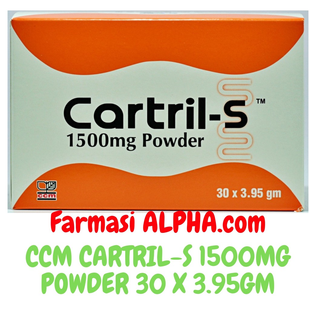 Cartril-S Powder 1500mg 30's x 3.95g | Shopee Malaysia