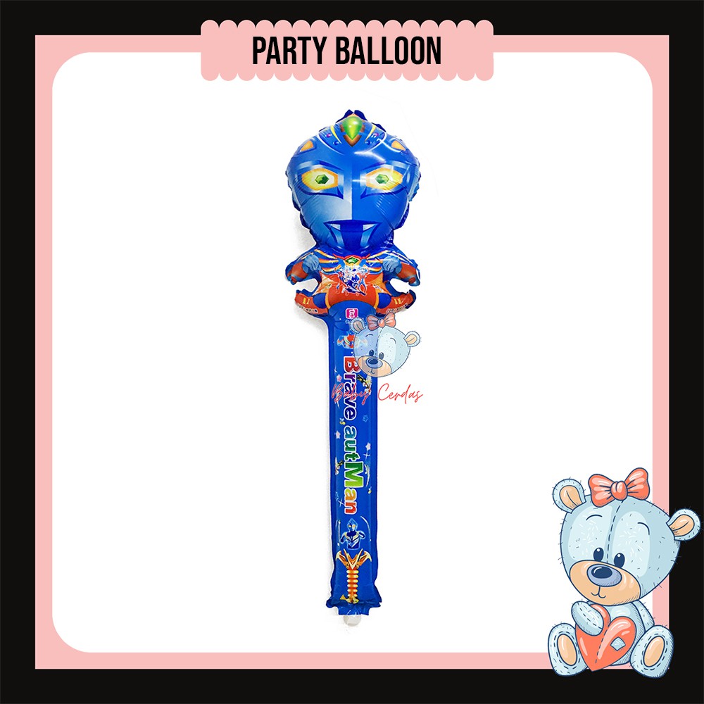 Ultraman Balloon Bell Party Decoration Birthday Balloons Toys for Kids ...