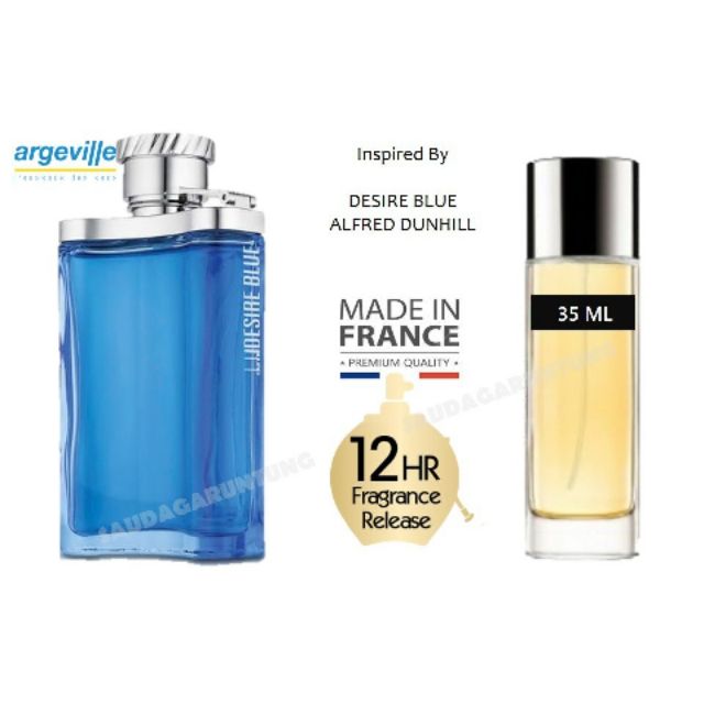 Argeville Perfume Long Lasting Parfum Inspired By Dunhill Desire Blue ...