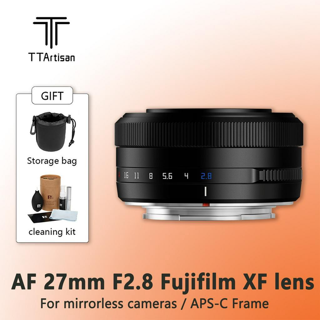TTArtisan Auto Focus 27mm F2.8 Camera Lens APS-C format Fujifilm X Mount | Shopee Malaysia
