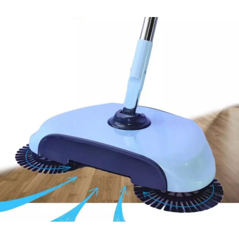 Hurricane Spin Broom Floor Spinner Mop Sweeping Home Cleaning Stainless ...