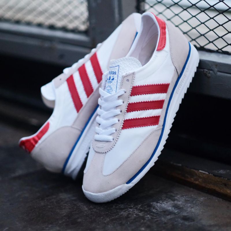 Adidas SL72 White List Red Original Shoes Made in Indonesia | Shopee ...
