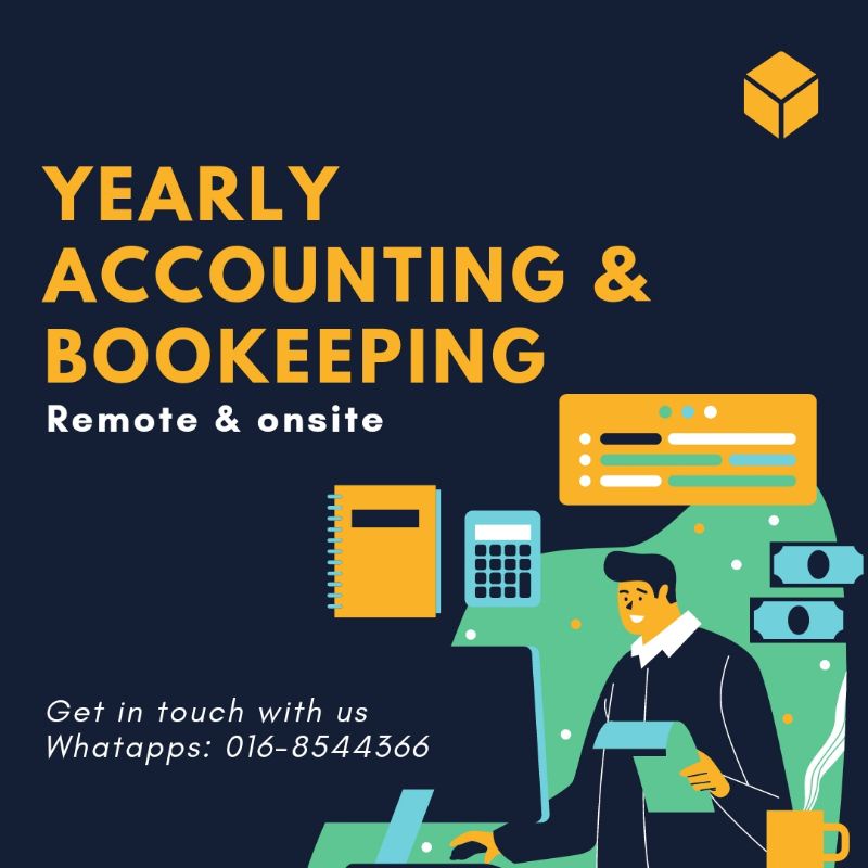 Yearly Accounting and Bookkeeping (Onsite/ Remote) | Shopee Malaysia