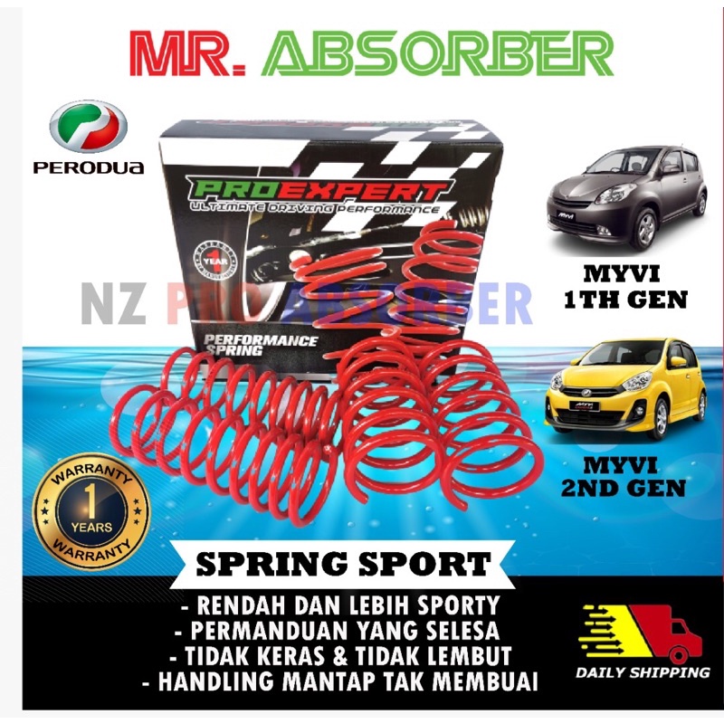 Spring Sport Pro expert myvi 3rd generation/new myvi/myvi first model ...