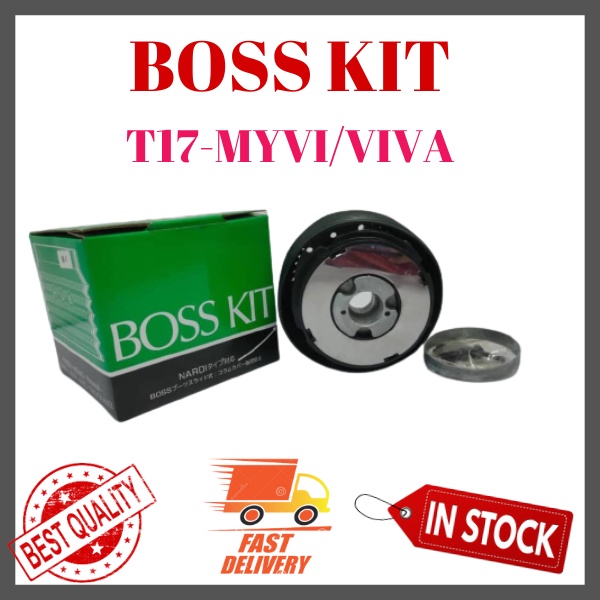 BOSS KIT T17- PERODUA MYVI/VIVA STEERING WHEEL BOSSKIT HUB ADAPTER ...