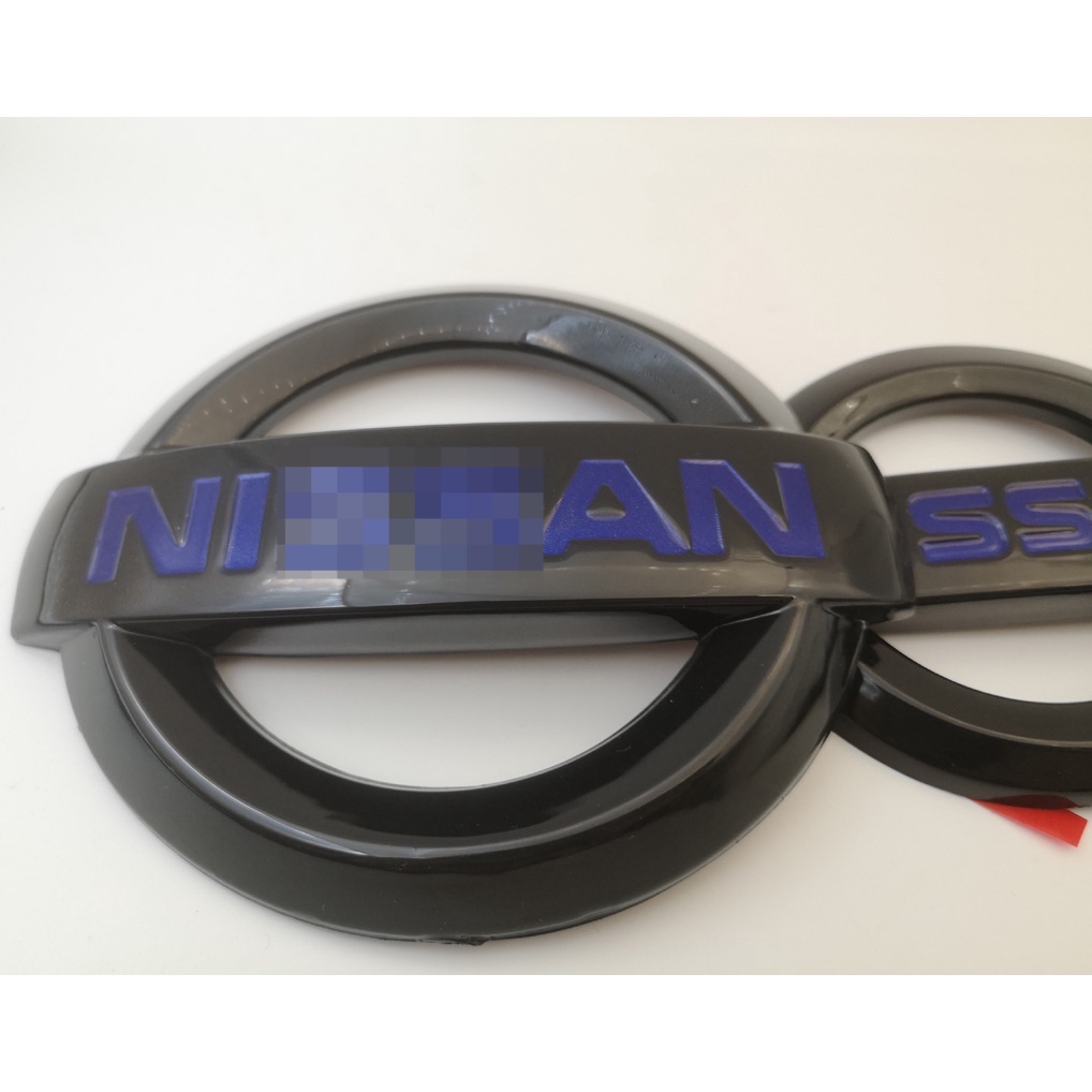 2pc Car logo Emblem Sticker for Nissan Qashqai X-Trail KICKS juke nv200 ...