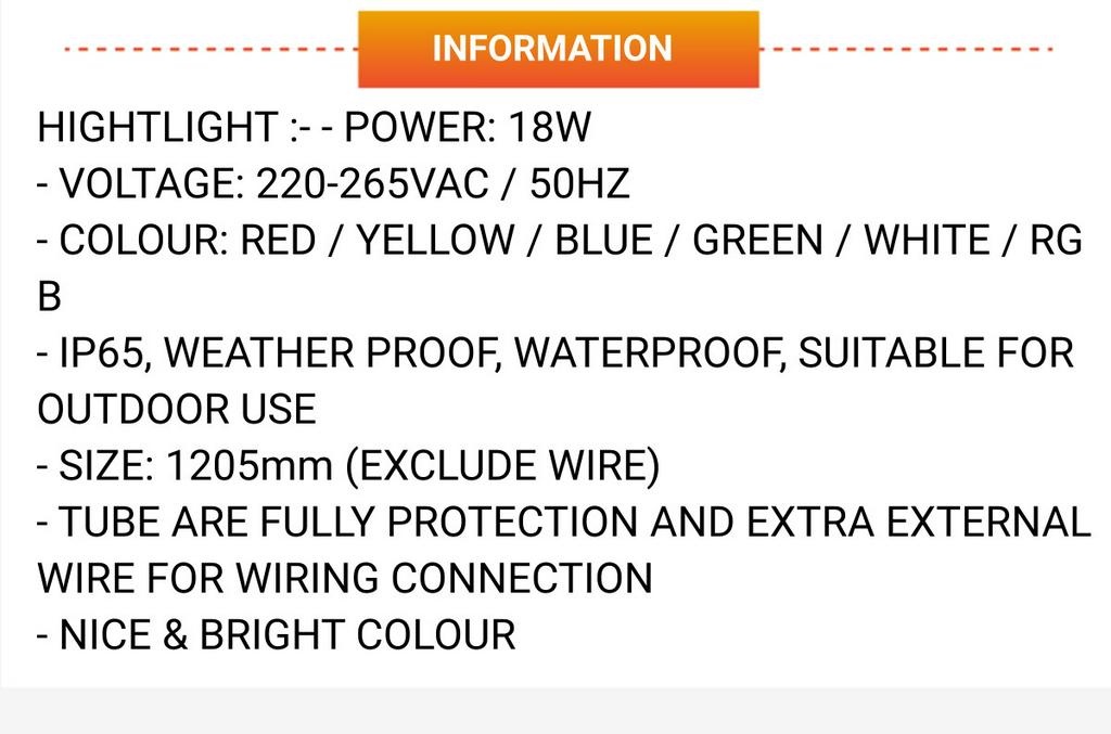 LED Flash Colour Changing Light Tube Weatherproof 4ft T8 Multi Color ...