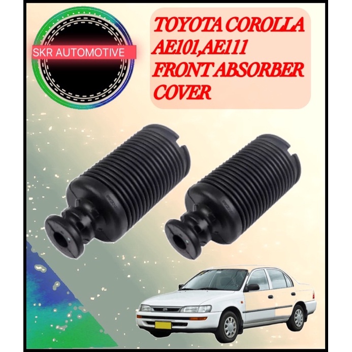 TOYOTA COROLLA (AE101,AE111) FRONT ABSORBER COVER (WITH BUSH) | Shopee ...