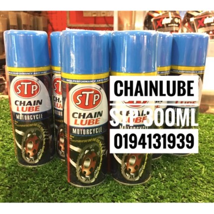 STP Chainlube chain lube Spray rantai minyak rantai 250ML WITH CHAIN BRUSH | Shopee Malaysia