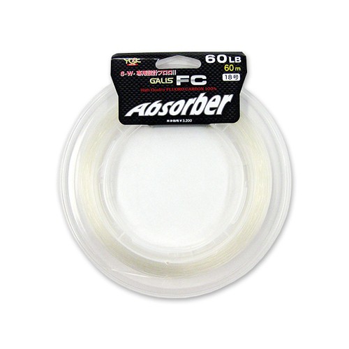 YGK Galis FC Absorber Fluorocarbon Leader Made In Japan Natural Clear Colour Line | Shopee Malaysia