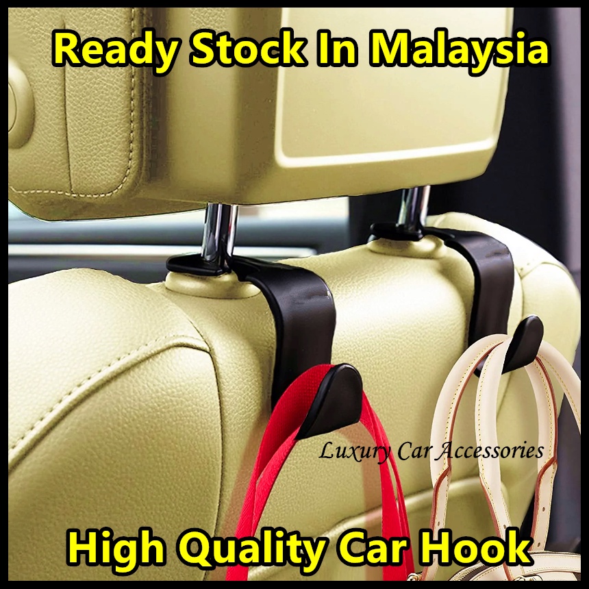 🔥Ready Stock🔥Strong Car Seat Hanger Backseat Hooks Strong Bearing Car ...