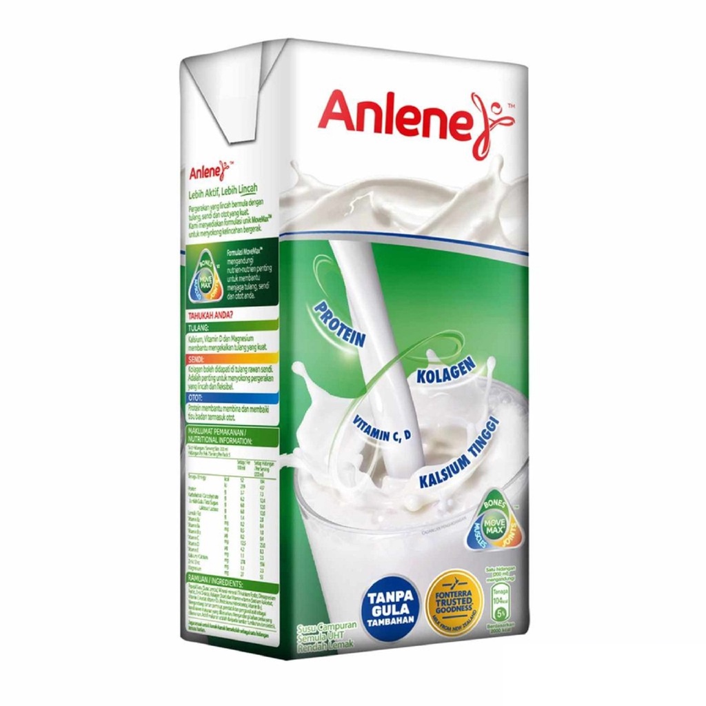Anlene UHT Milk 1L - 2 Variants | Shopee Malaysia