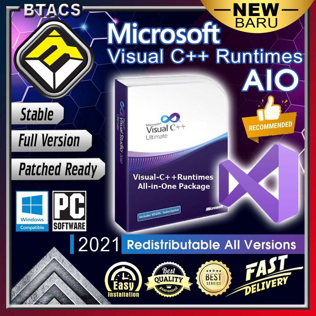 Microsoft Visual C++ Redistributable All-in-One | Nov2021 | Windows ...