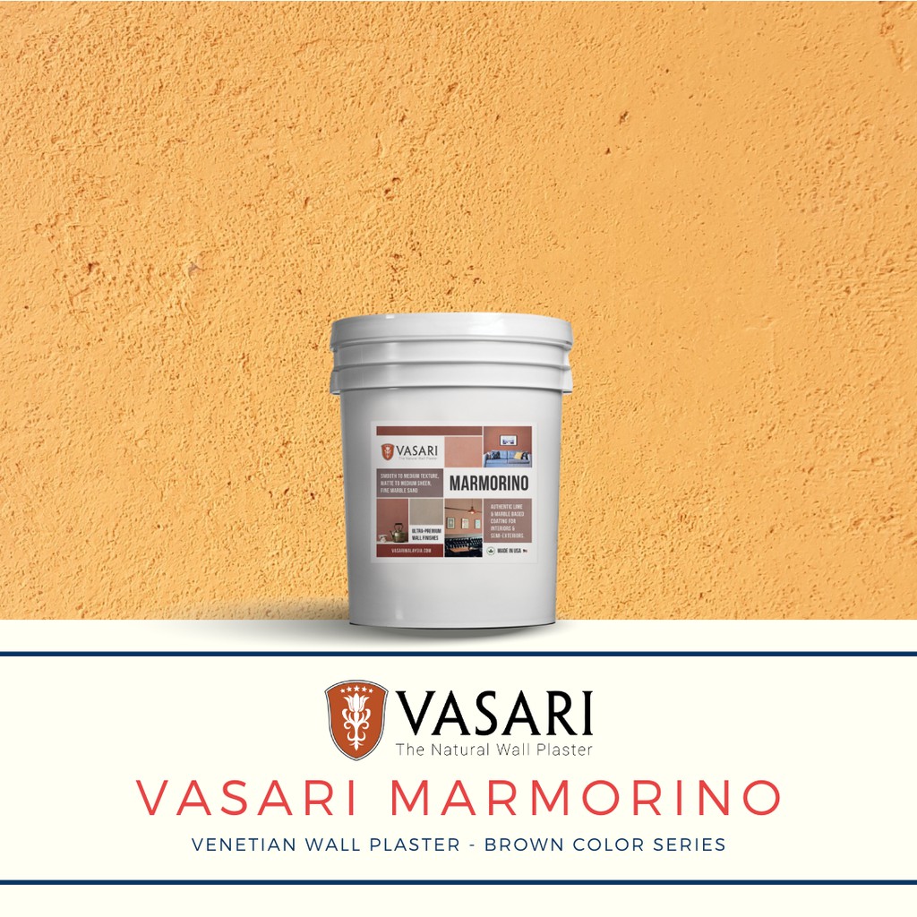 Vasari Marmorino Venetian Wall Plaster 1kg (Brown Color Series ...