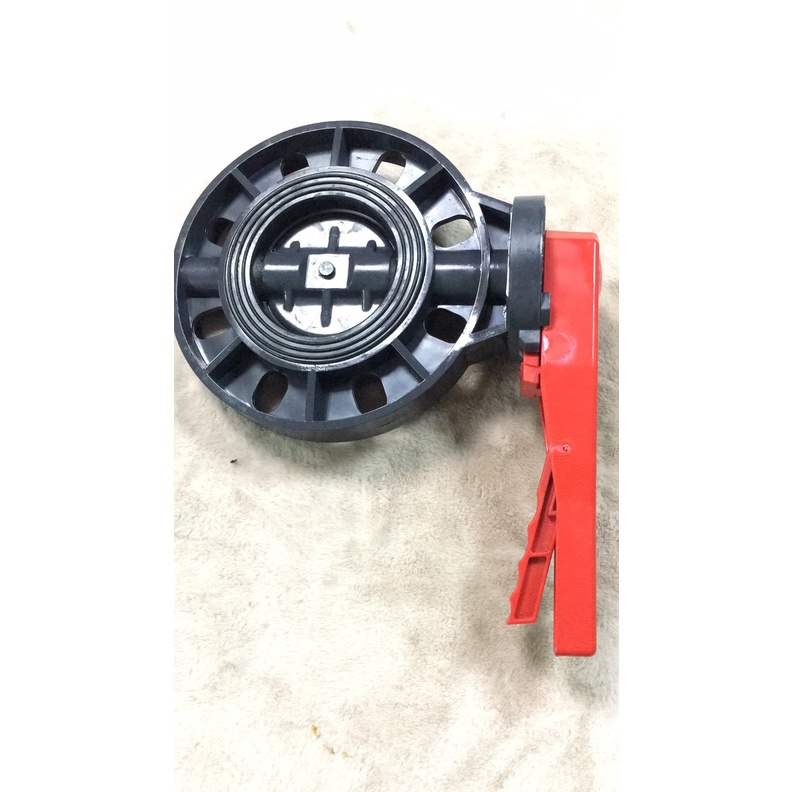 PVC BUTTERFLY VALVE FLANGE PVC PIPE VALVE 2" 21/2" 3" 4" 6" 8INCHES ...