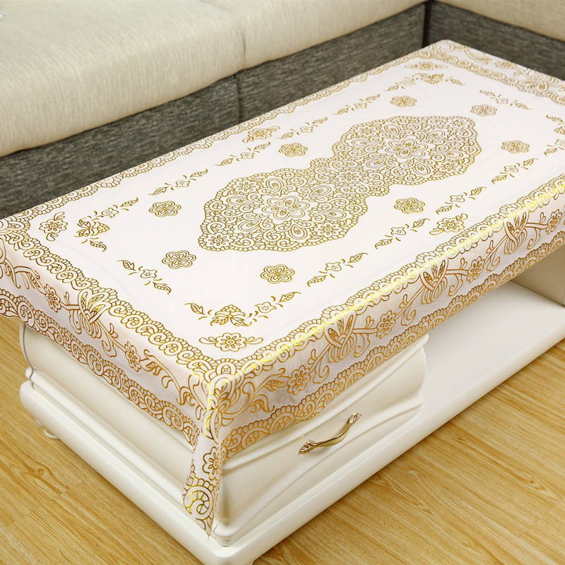 alas meja makan Taplak meja meja segi empat tepat kain meja kalis air ...