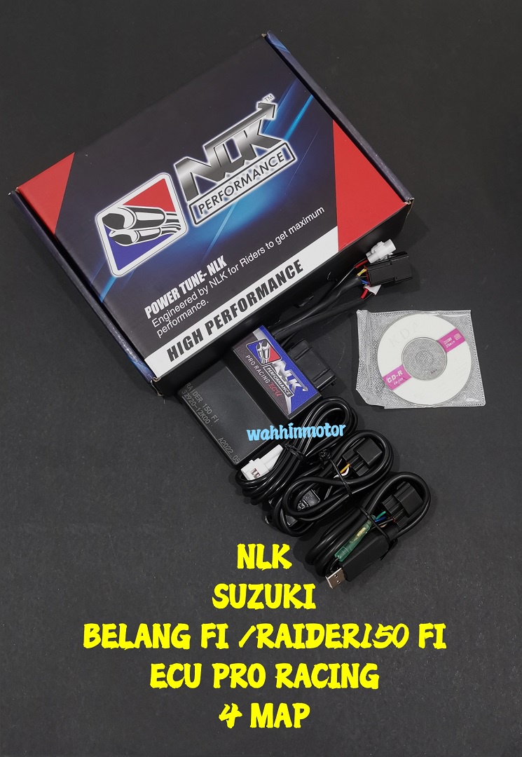 NLK PERFORMANCE ECU CDI PRO RACING LC135 Y16ZR Y15ZR BELANG FI RAIDER 150 FI SRL115 FI TIMING ...