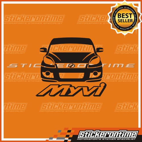 Car Sticker Perodua Myvi dvvt 16v 1st Gen | Shopee Malaysia