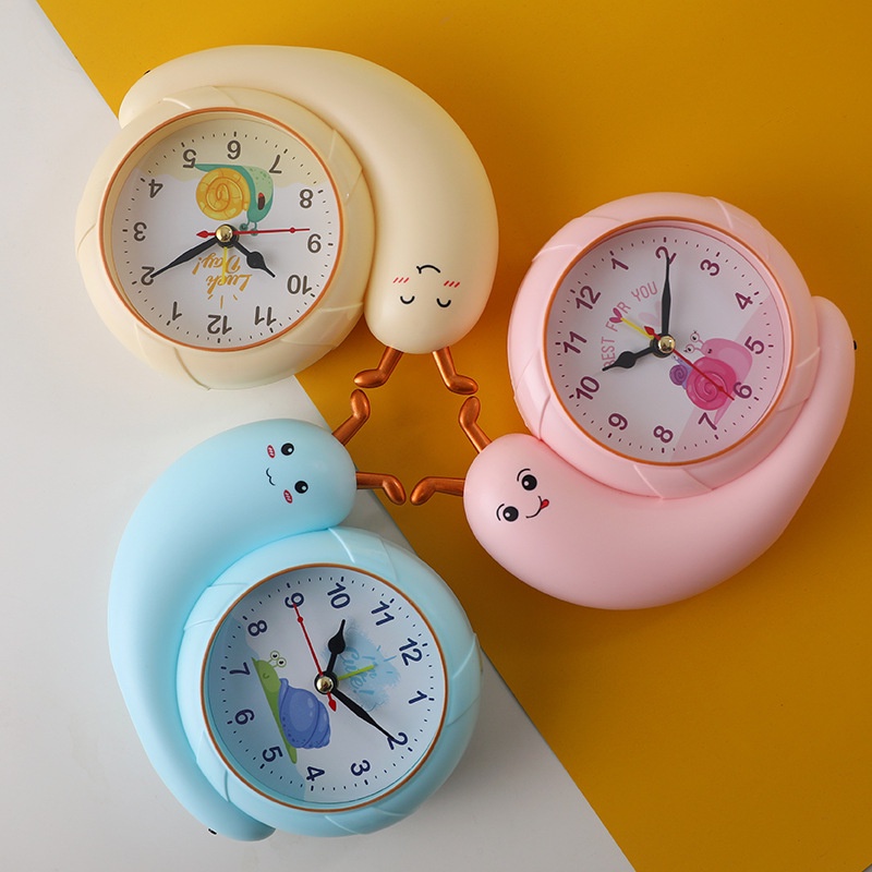 Alarm Clock Cute Snail Cartoon Kawaii For Children Birthday Gift ...