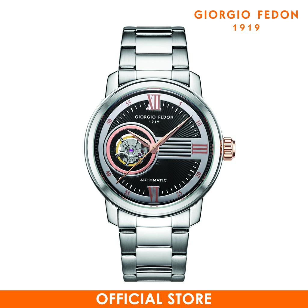 Giorgio Fedon 1919 Fedonmatic XII Men's Stainless Steel Automatic Watch ...