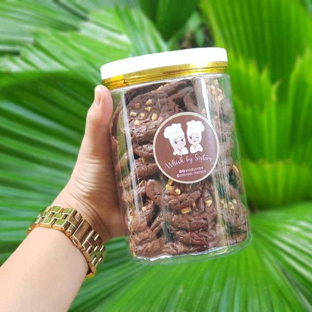 Brownies Cookies by whiskbysisters. Biskut brownies RM22/balang ...
