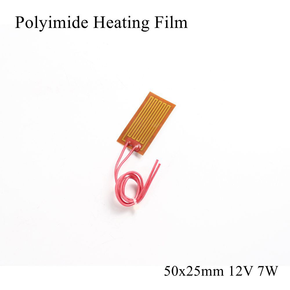 5V 12V 24V PI Heating Film Plate Polyimide Heating Electric Heated ...