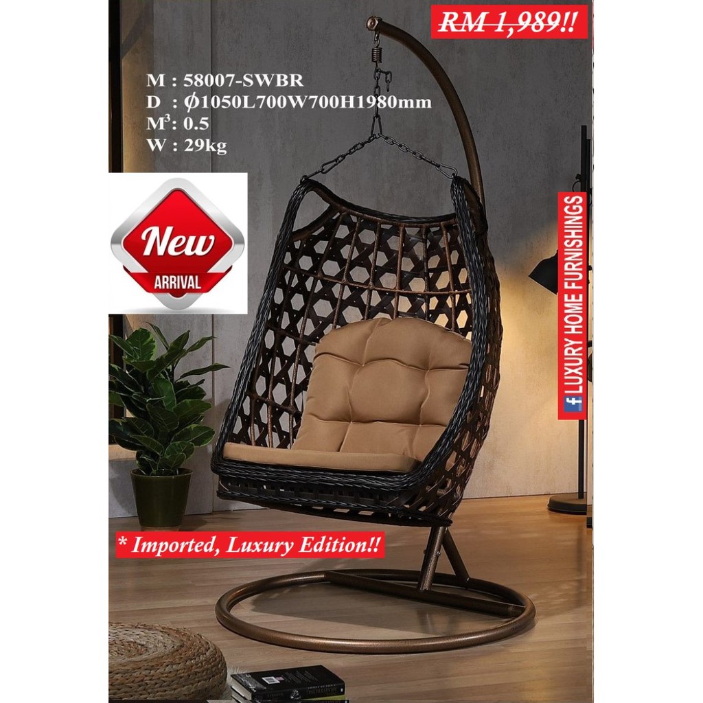 SW07, Modern DESIGN IMPORTED INDOOR SWING CHAIR!! LUXURY EDITION!! RM ...
