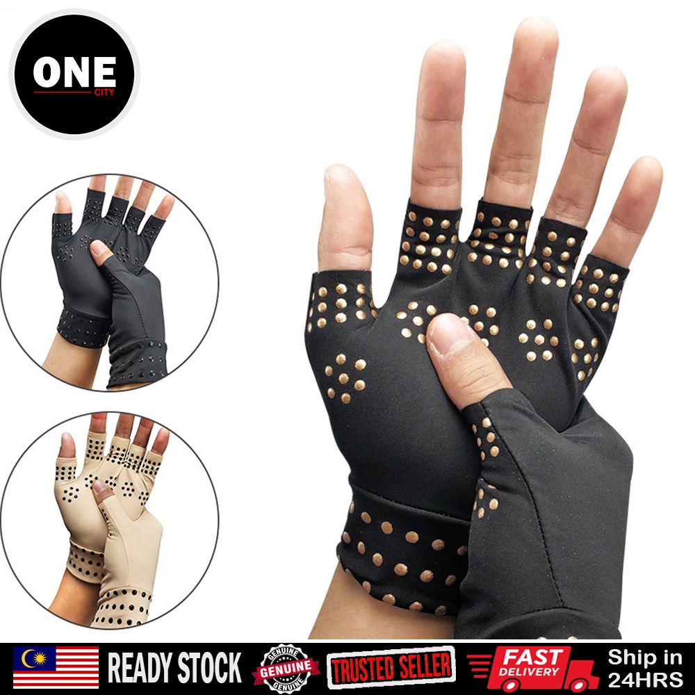 A Pair Arthritis Compression Glove Rheumatoid Osteoarthritis Open ...