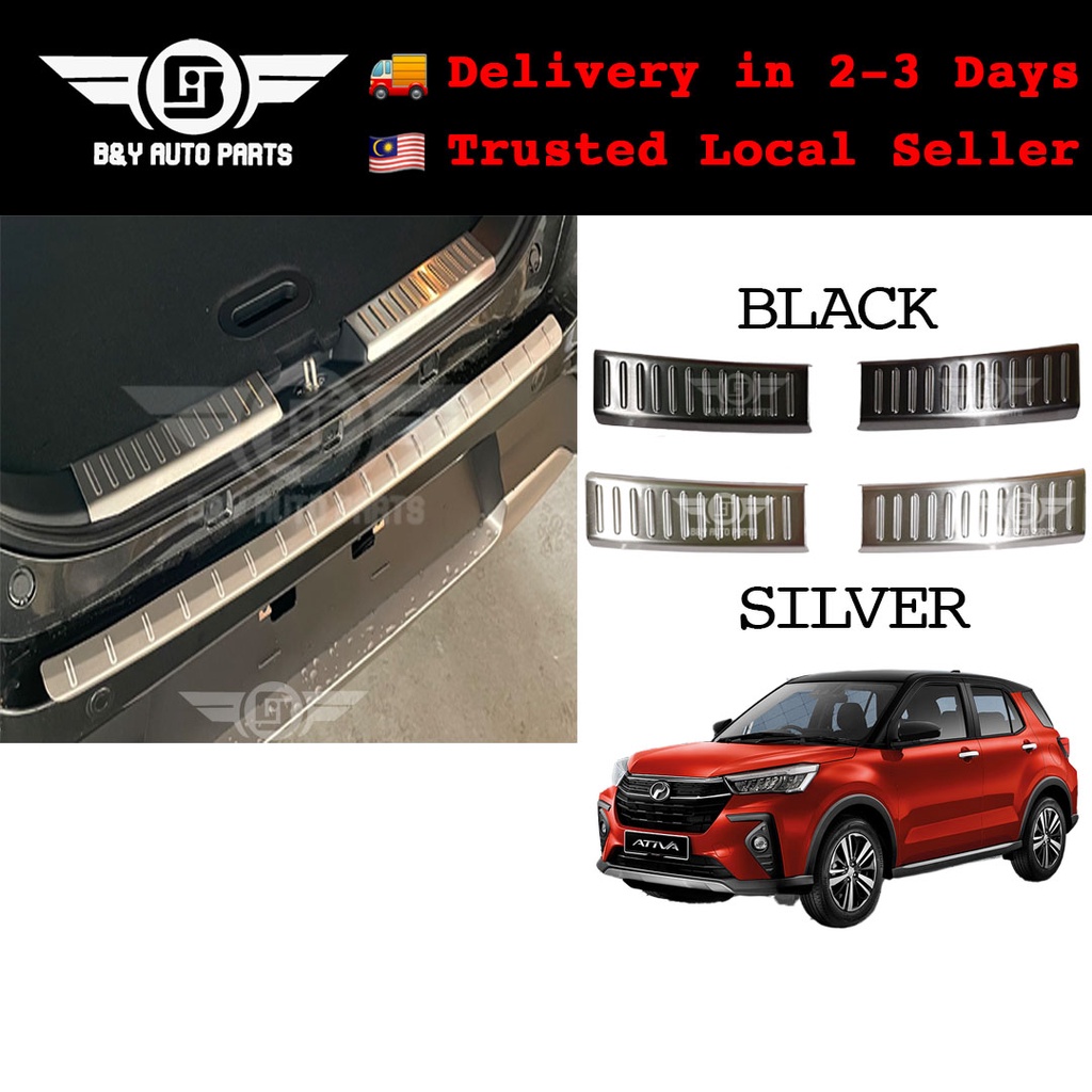 B&Y Perodua Ativa Rear Inner Bumper Protect Cover Toyota Raize Daihatsu ...