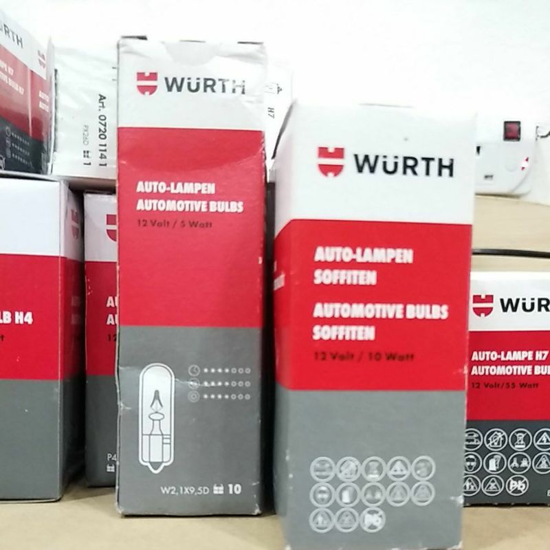WURTH Soffiten 12V/10watt Autolamp 1pc | Shopee Malaysia