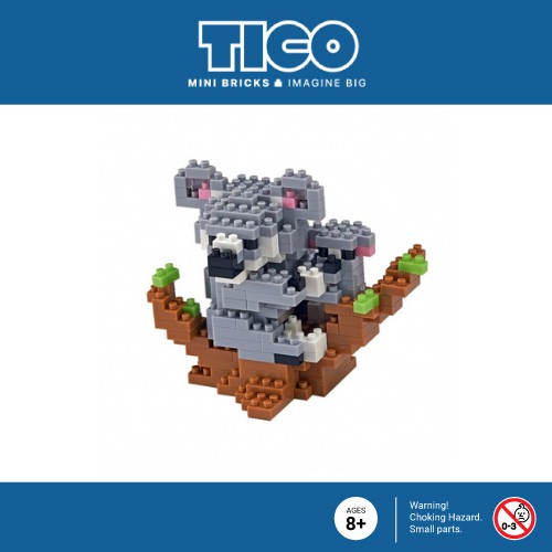 TICO Mini Bricks ZOO- Koala | AUSTRALIAN ANIMALS Series | TICO 微型積木 ...