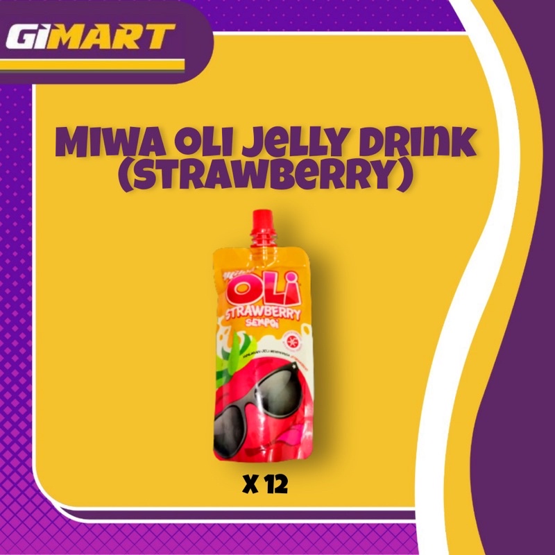 MIWA OLI JELLY DRINK/MINUMAN JELLY PREBIOTIK MIWA OLI | Shopee Malaysia