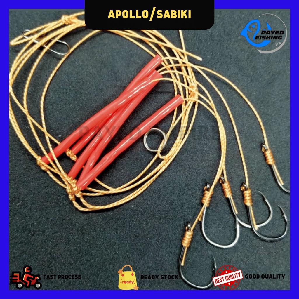 APOLLO/SABIKI Perambut Serampang Lima Mata, Untuk Memancing Sekumpulan ...