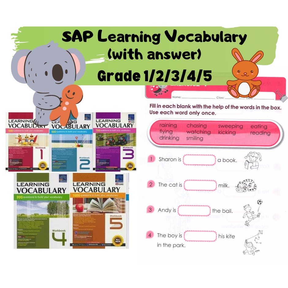 A215 - [PDF] SAP Learning Vocabulary 5 sets (with answer) scanned copy ...