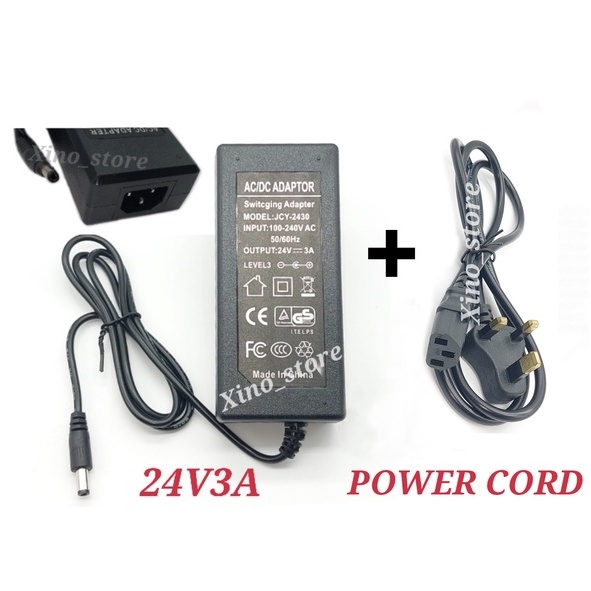24V 3A /24V 4A / 24V 5A / 24V 6A AC To DC Power Adapter AC/DC Adapter ...