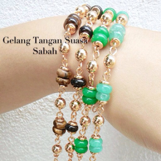 🎉Gelang Tangan Suasa Sabah | Shopee Malaysia