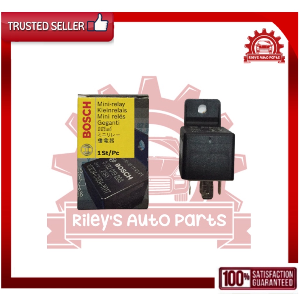 BOSCH POWER RELAY 24volts (5 terminal) | Shopee Malaysia