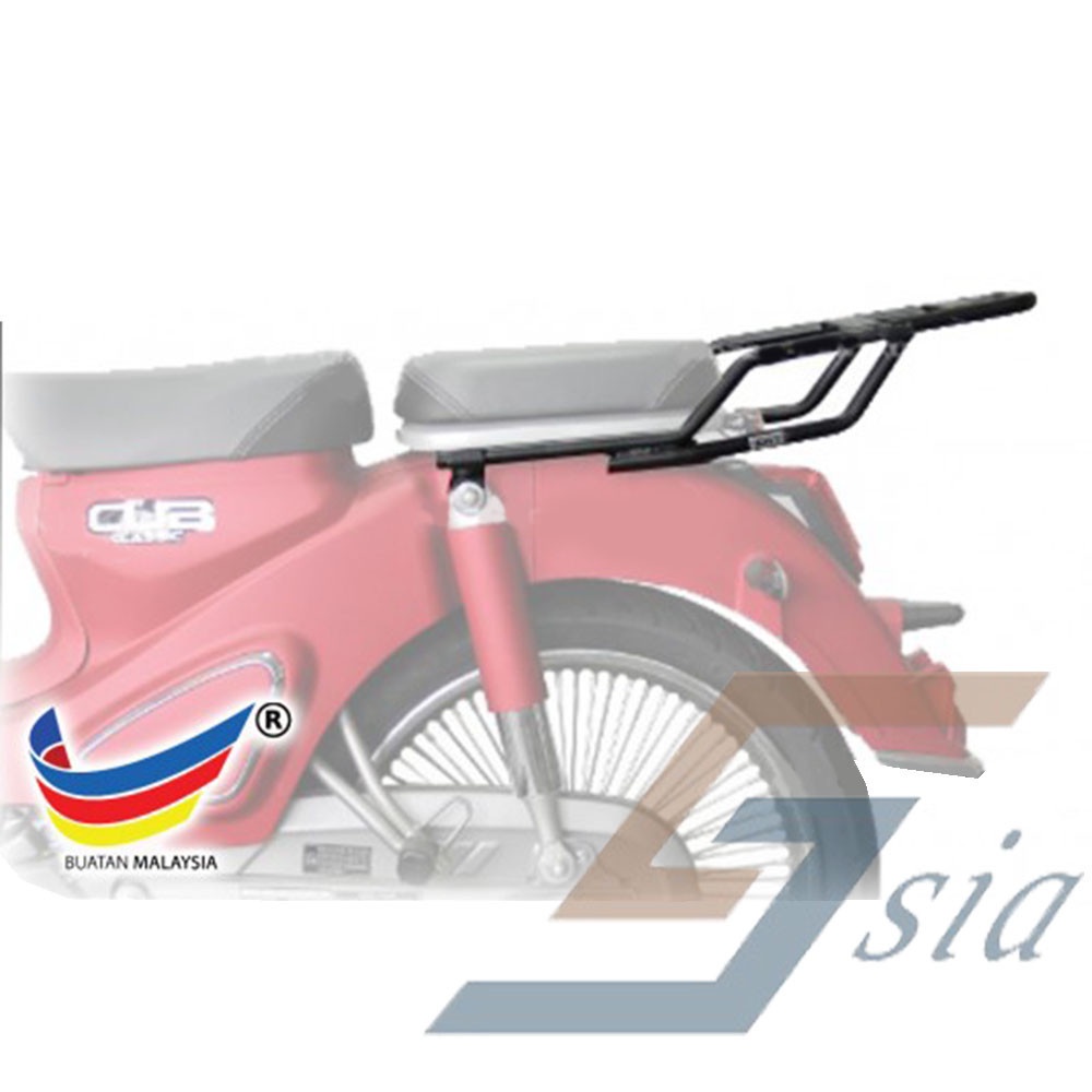 WMOTO CUB CLASSIC 110 GIVI New Monorack Advance (Black) | Shopee Malaysia