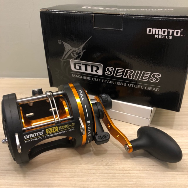 OMOTO GTR T20/25L-II TWO SPEED MULTIPLIER FISHING REEL | Shopee Malaysia