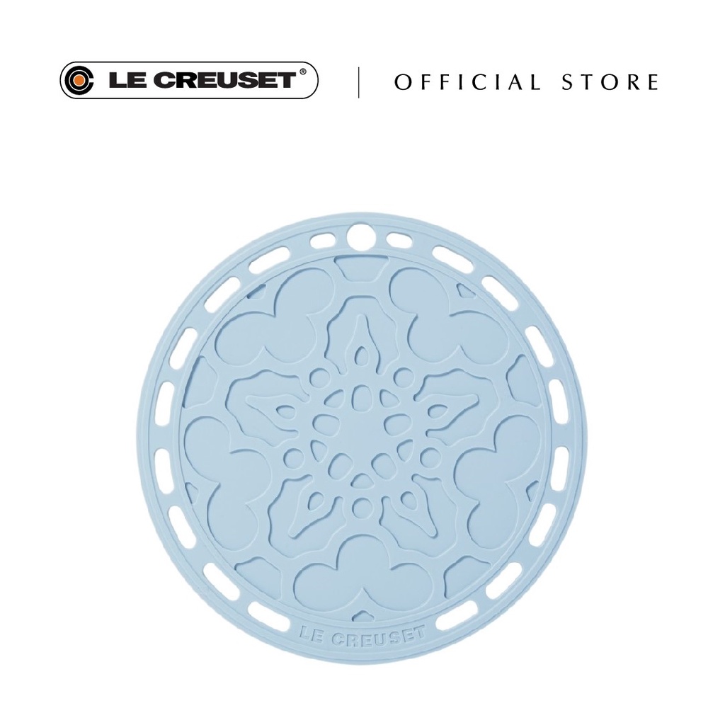 Le Creuset Silicone French Trivet (Assorted Colors-Coastal Blue ...