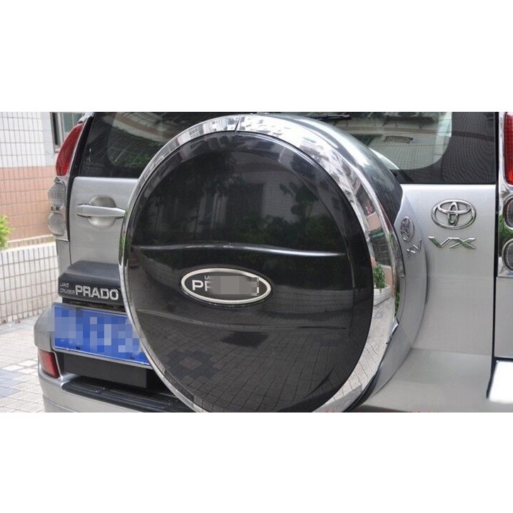 Luhuezu Car Rear Spare Tire Cover Sticker Body Sticker For Toyota Land ...